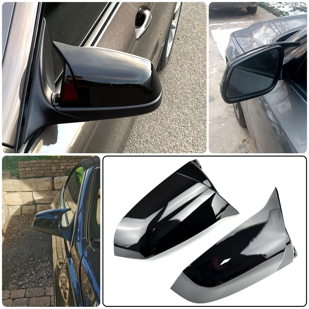 Car Accessories Rear Side Rearview Mirror Covers Cap For Bmw 5 Series ...