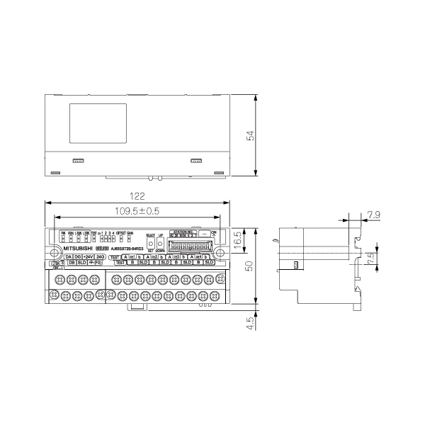 Japan Aj65sbt-64ad Mitsu Bishi Melsec-q Series Electronic Components ...