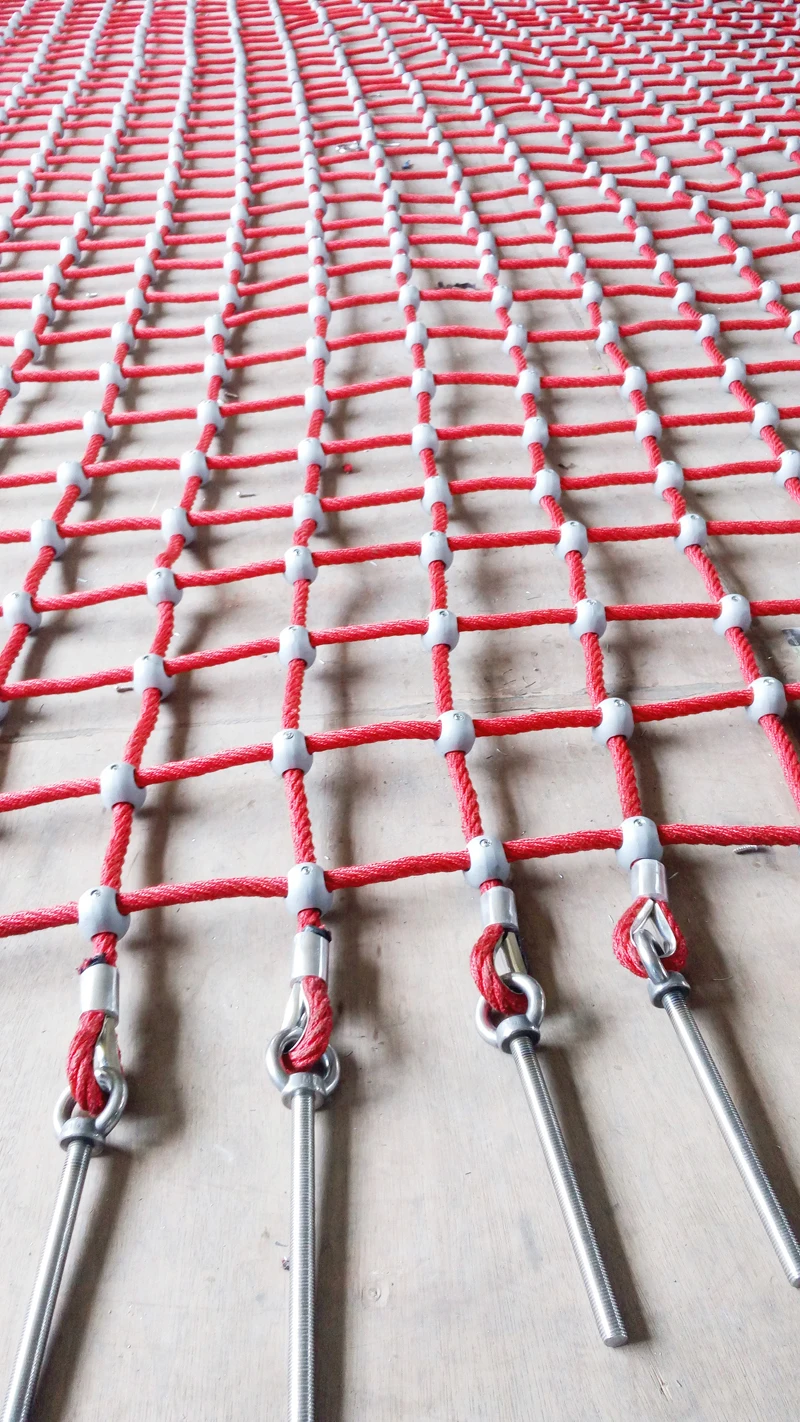 Customized Heavy Duty Playground Climbing Cargo Net