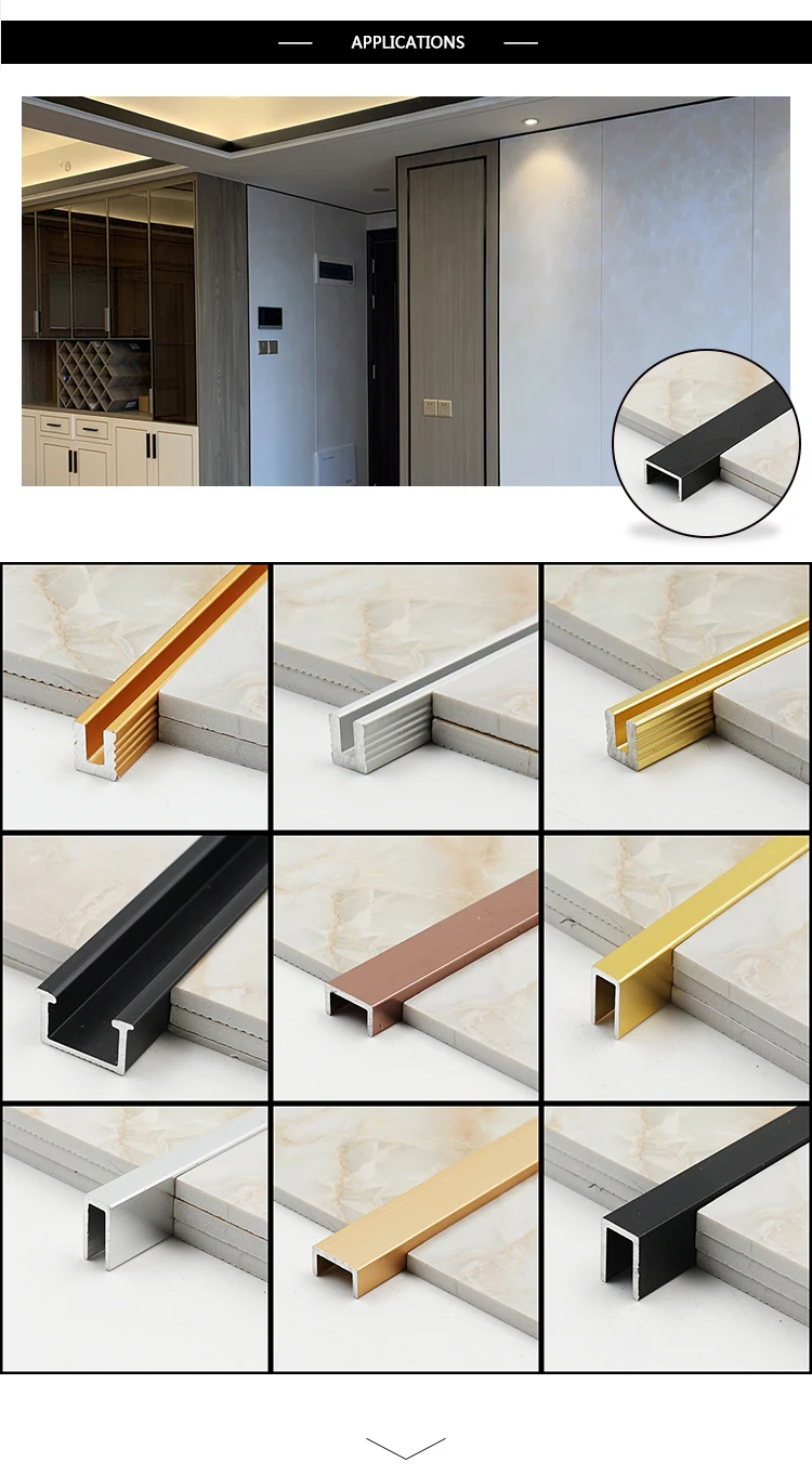 Aluminium U Edge Trim - Durable and Versatile Solutions