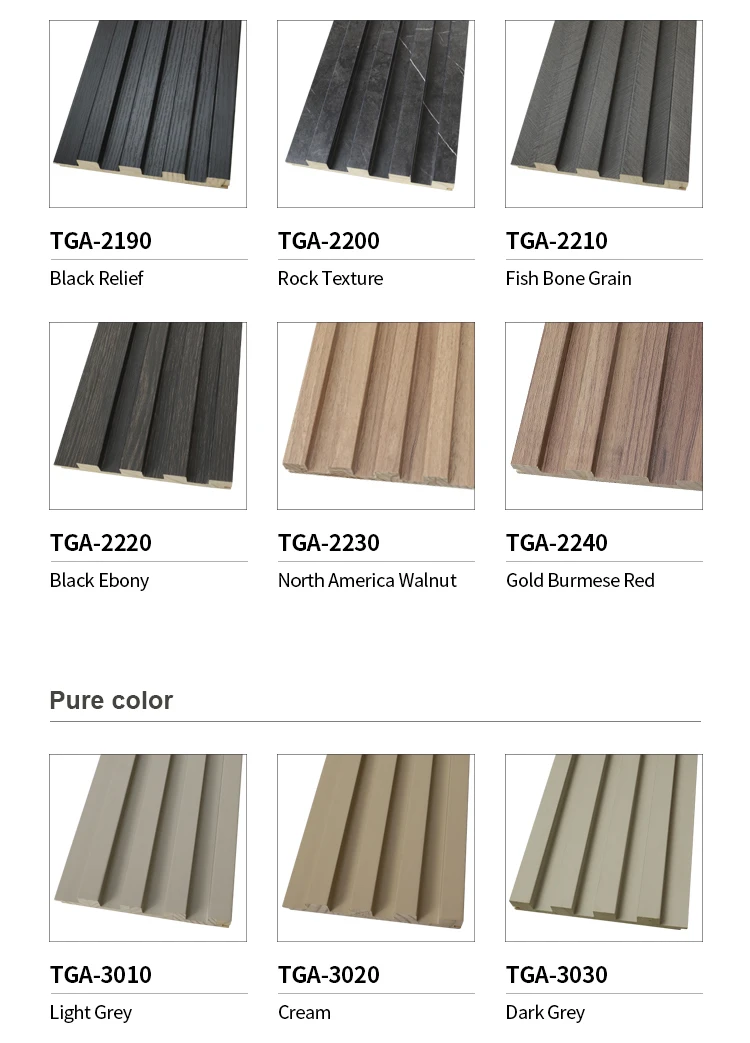 Tiange Wood Veneer Covered Mdf Wall Slat Wood Cladding Wooden Slat ...