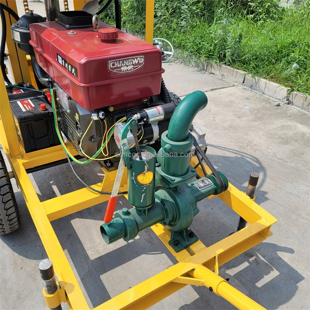 22HP Diesel Drilling Rig - Deep Water Well Borehole Machine