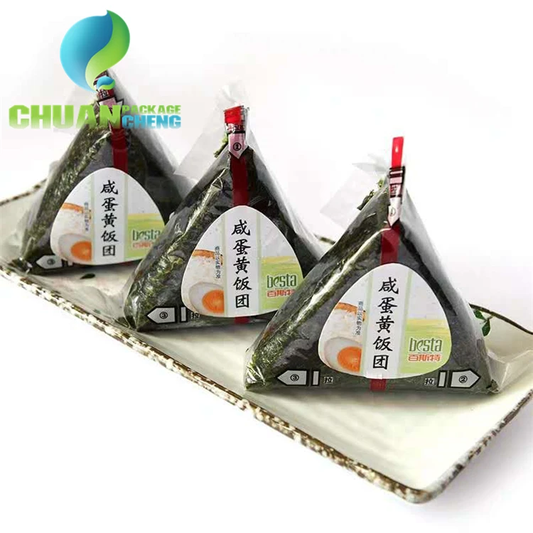 Various Customized Printing Onigiri Pack Wrapper Opp Plastic Shaped ...