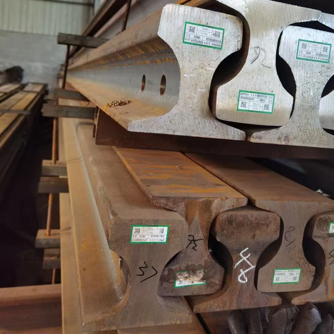GB Standard Qu80 Crane Rail High Quality KP80 Steel Rail Railway Track ...