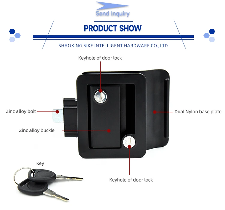 Secure Your RV with THCOO Deadbolt Lock - Reliable & Durable