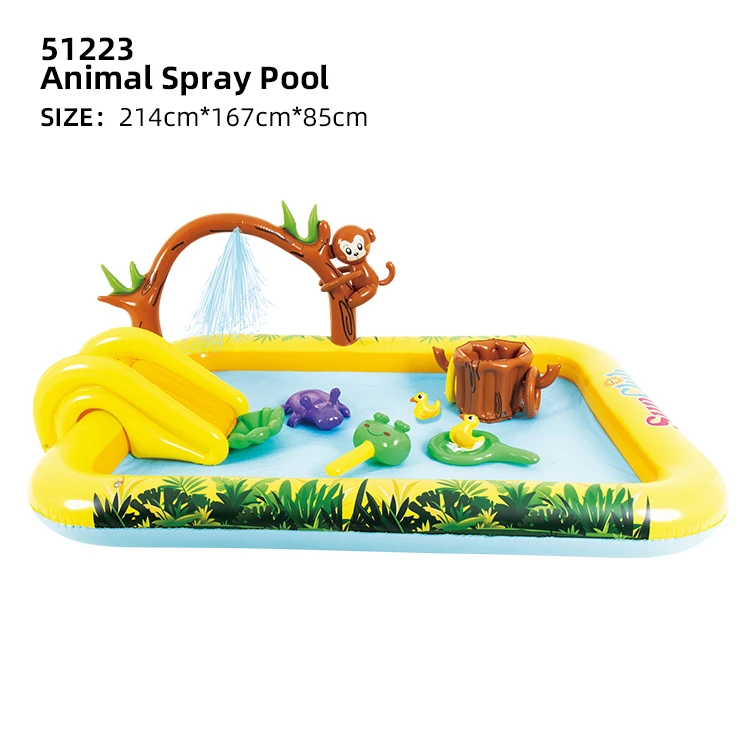 Blow up Inflatable Pool Play Center - Outdoor Fun