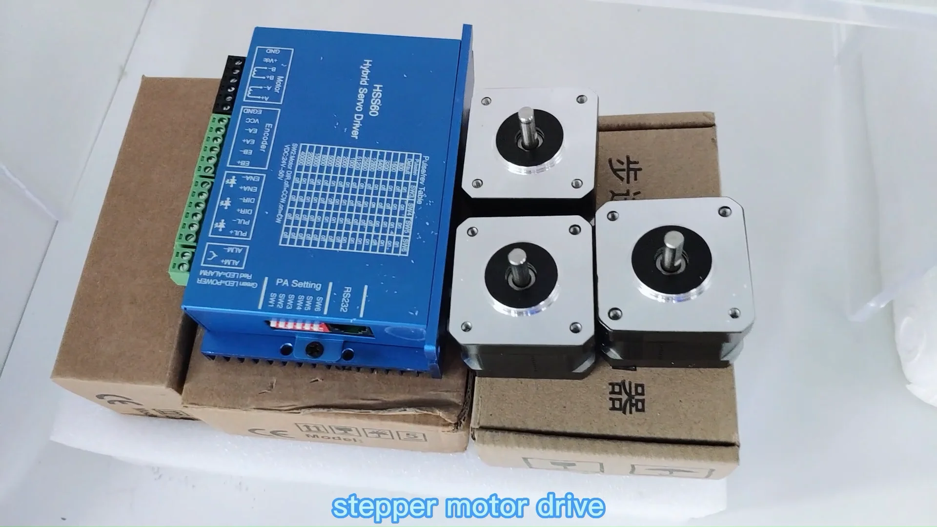 86hs156 12.5nm Servo Stepper Motor Kit Closed Lopp Stepper Motor With ...