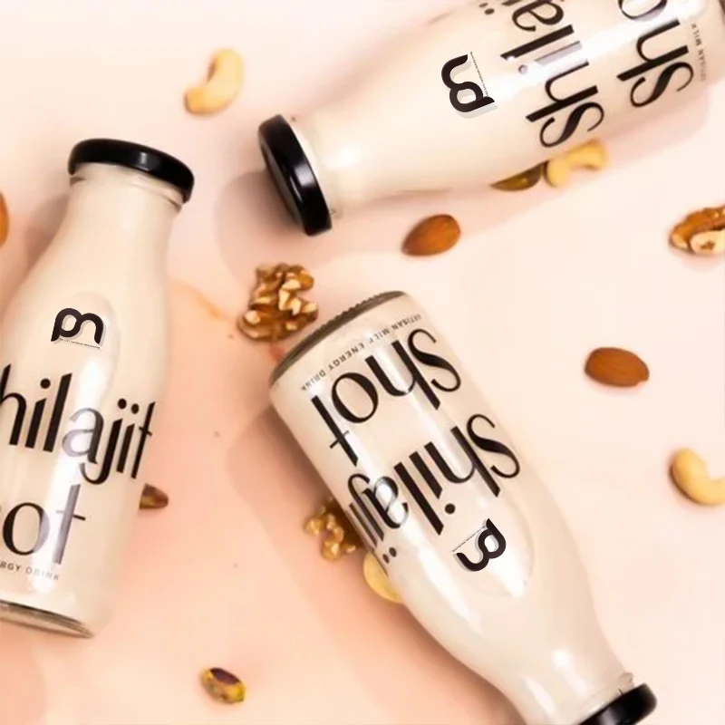 Shilajeet Energy Drink Shilajit Shot Chai-Inspired with Pistachio & Ice ...