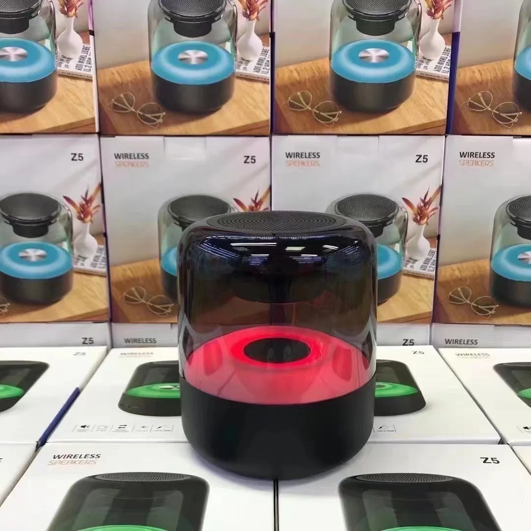 Multifunctional Wireless Colorful Led Light Speaker Mini Glazed Lamp ...