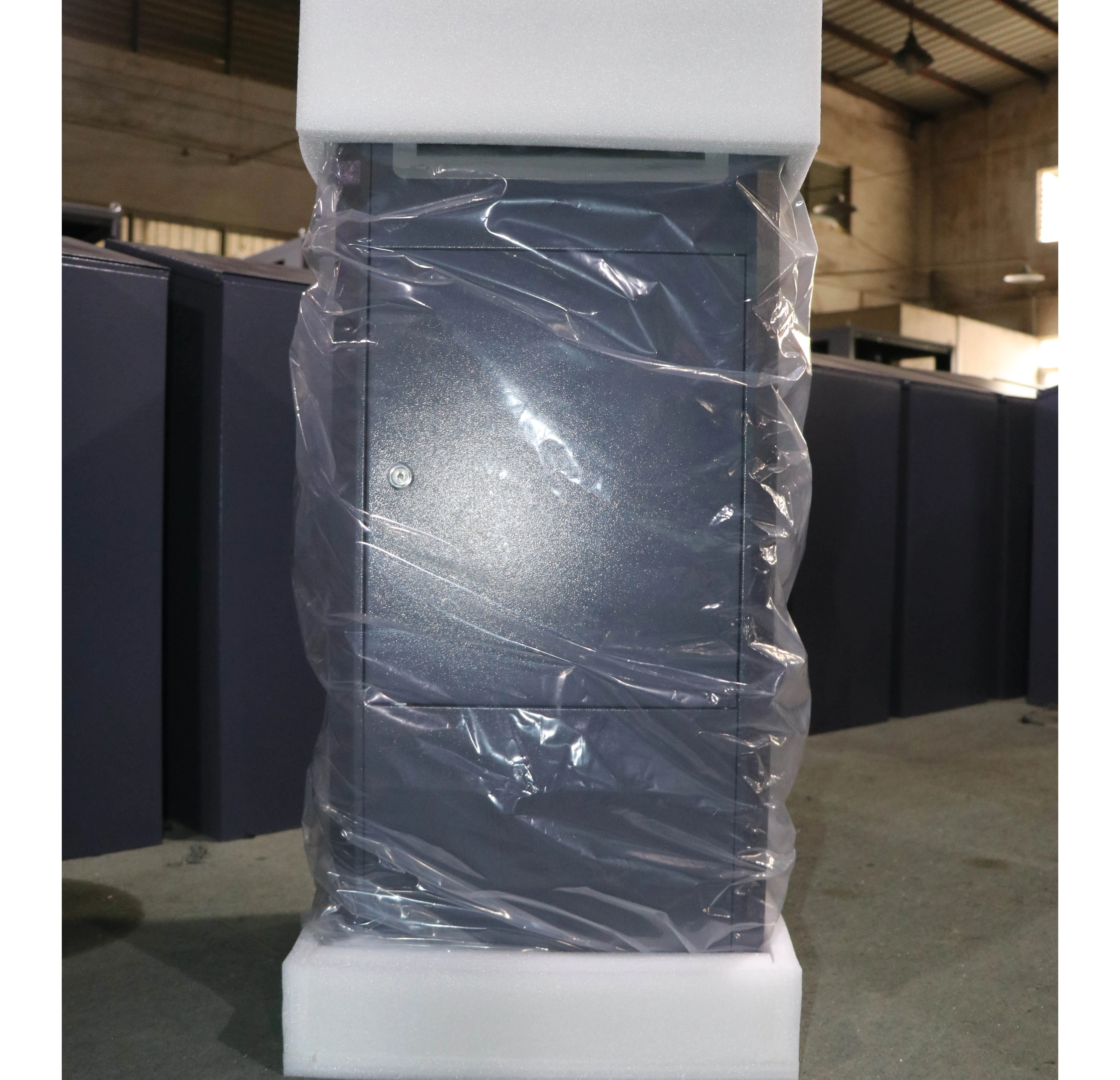 Galvanized Steel Large Safe Parcel Box Parcel Drop Box For Package ...