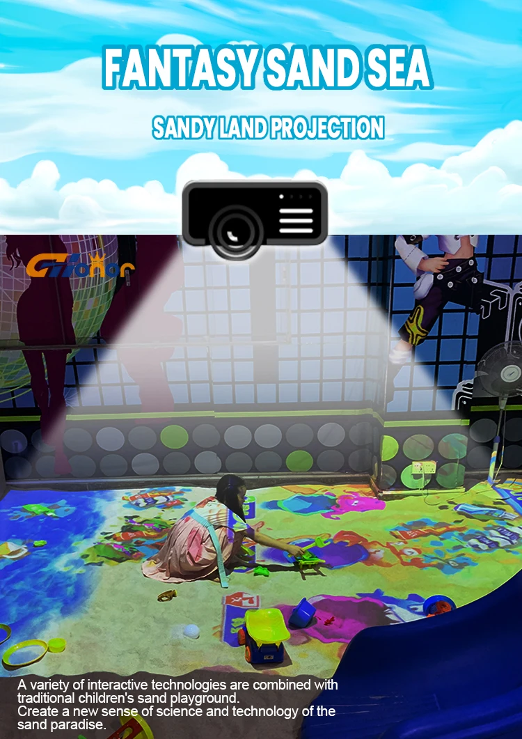 Interactive Sandpit Projection - High Quality AR Product