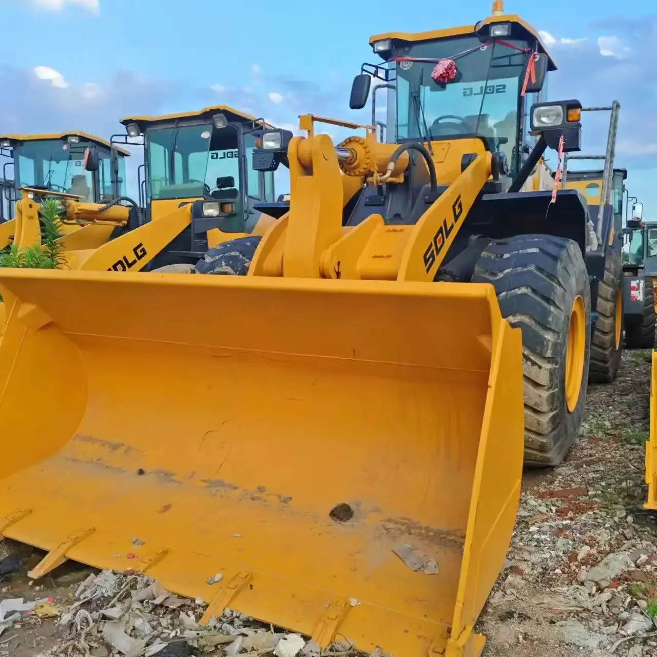 Almost New Used SDLG 956L Front Wheel Loader 5 Ton Capacity Heavy ...