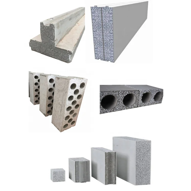 Hollow Core EPS Cement Sandwich Precast Machine for Fast Walls