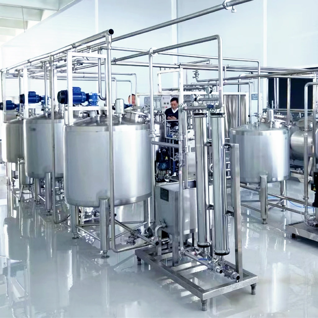 Automatic 5000 L/H UHT Milk Processing Plant - High Prod.