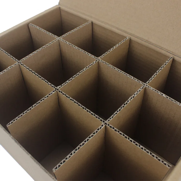 Kraft Corrugated Carton Shipping Box Insert - Customizable