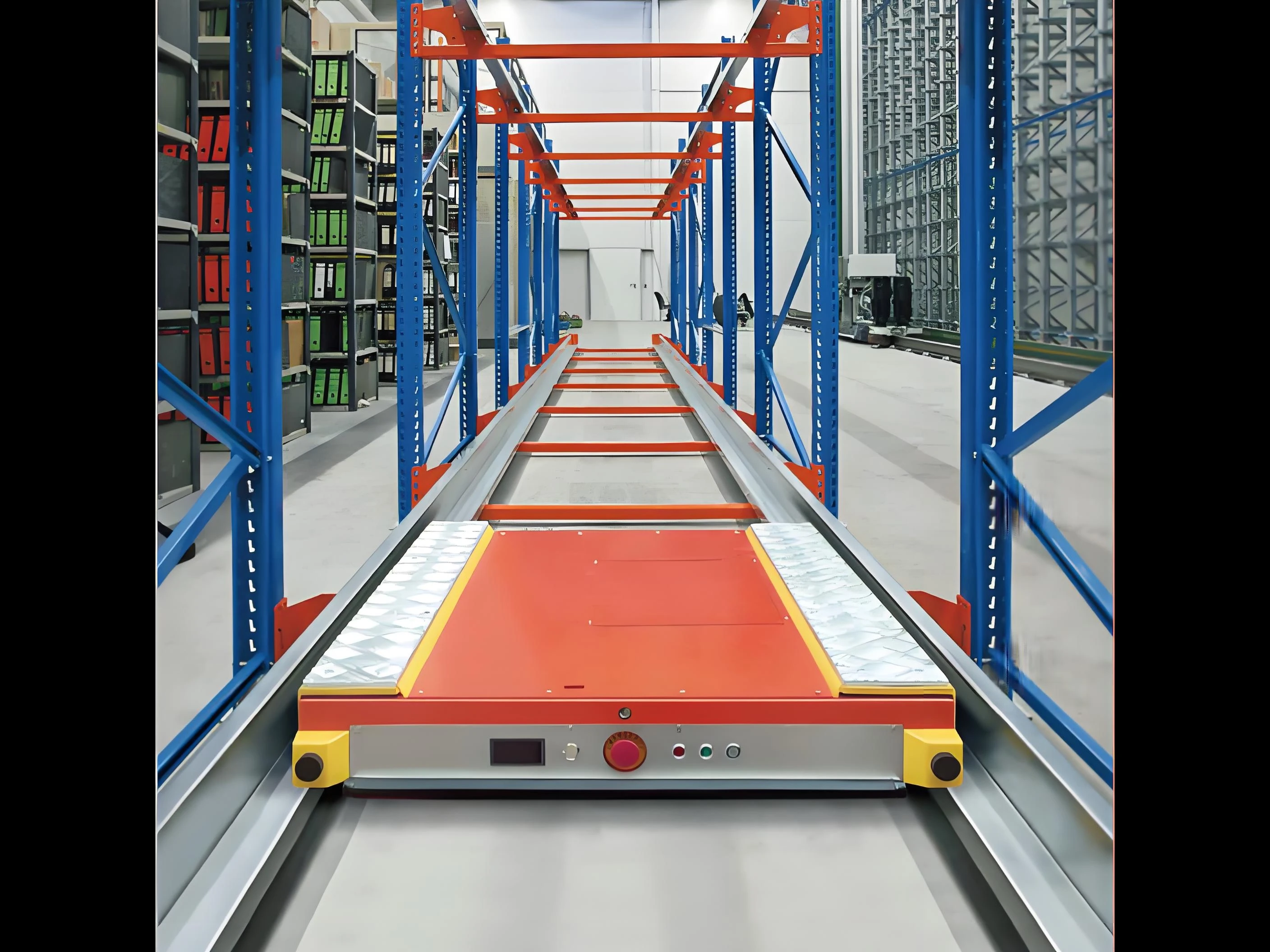 Automated Shuttle Pallet Racking System (ASRS) Radio Pallet Runner Mole ...