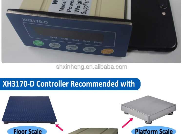 Analog Rs485 Load Cell Weight Transmitter Communication Scales Weighing ...