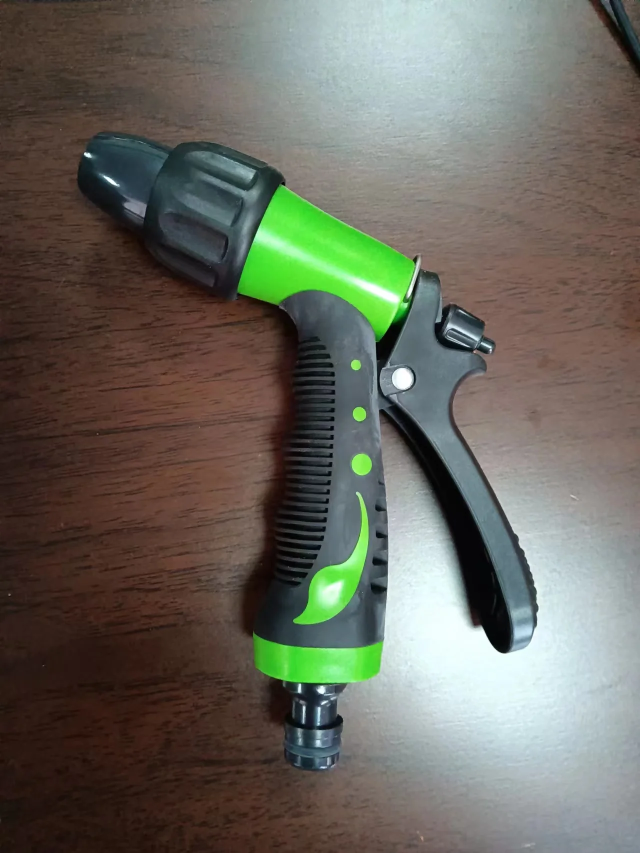 75 ft Plastic Garden Sprayer Pipe with 8-Function Water Hose Nozzle ...