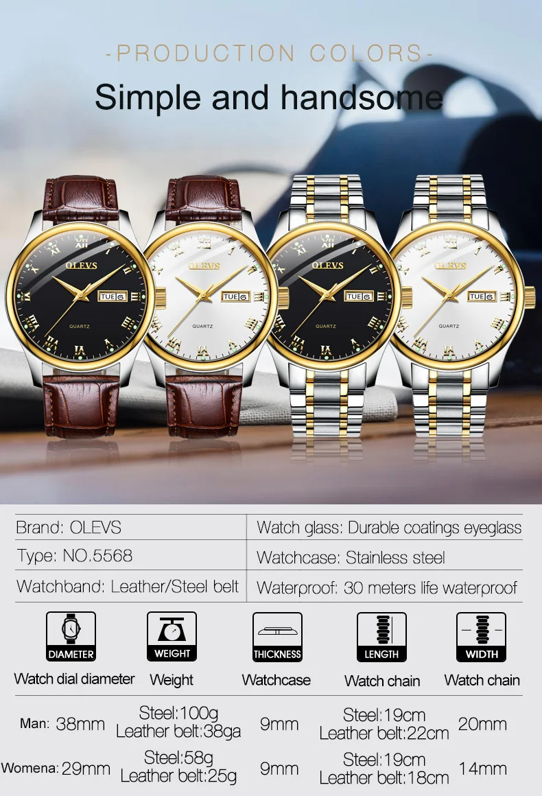 Top Brand Omg Joint Series Saturn Planet Watch 15 Color Biomimetic ...