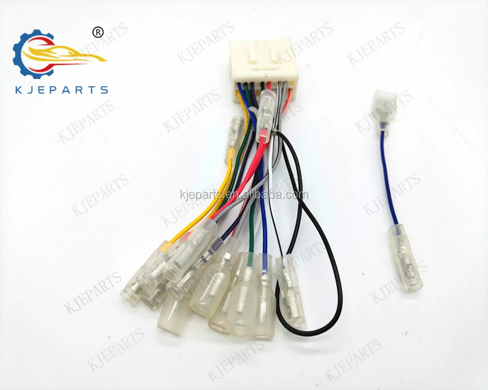 Automotive 14 Pin Connector Bullet Terminal Wiring Harness For Subarus ...