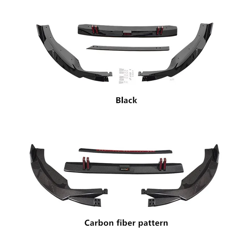 Auto Parts Car Front Bumper Lip For Audi A5 S Line 2021 2022 3-piece ...