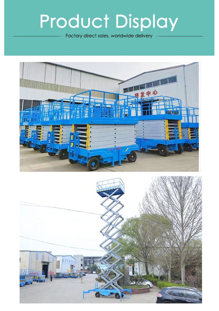 Lifter Machine Hydraulic Movable Lift Tables 500kg Electric Motor Lift ...