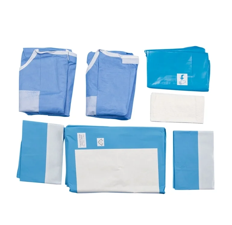 Operating Room Single Use Surgery Pack Disposable Sterile Sms Drape Set ...