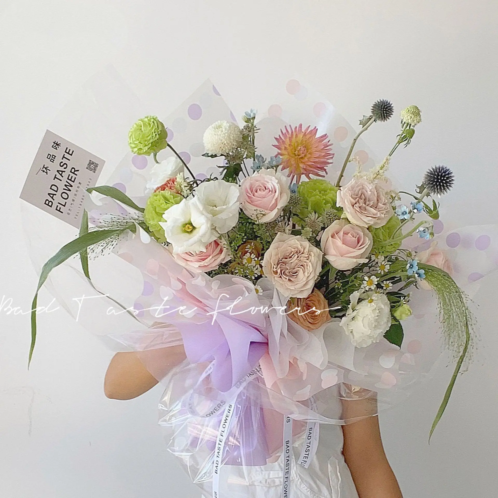 Shinewrap Factory Low Price Macaroon Color Flower Wrapping Paper ...