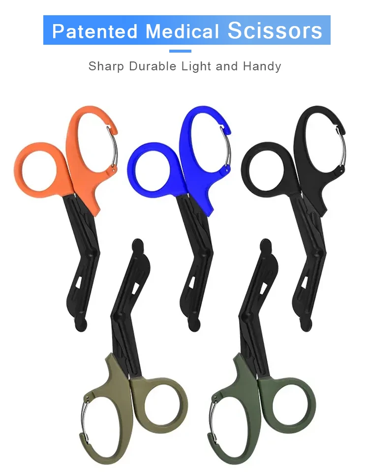 Serrated Edge Industrial Grade Medical Scissors with Patent Stainless ...