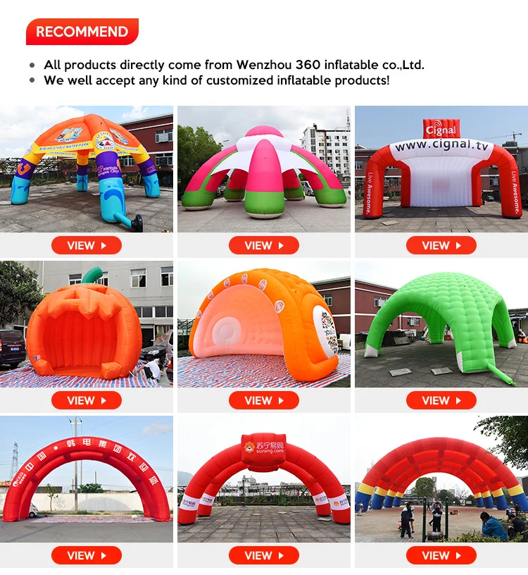 Custom Inflatable Tents - Durable and Versatile Solutions