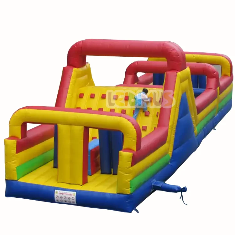 High Quality PVC Inflatable Obstacle Course Bouncer House Obstacle ...