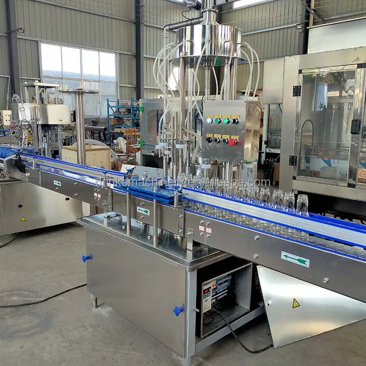 Alcohol Filling Machine - Efficient Vodka & Whisky Bottling