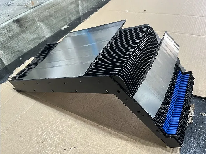 Customized Size Laser Cut Dust Fire Oil Proof Linear Guide Rail Dust ...