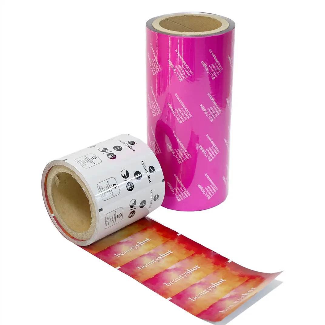 Printed Polyethylene Plastic Foil for Packing Machines