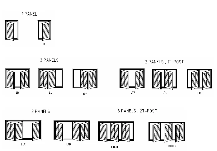 Modern Pvc & Plastic Louver Design Horizontal Opening Pattern For ...