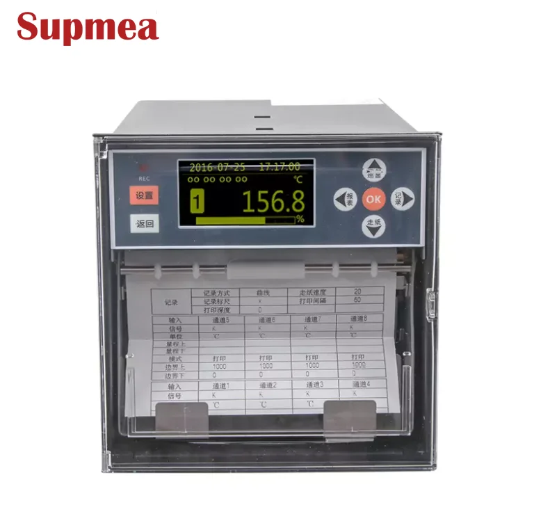 Low Price paper chart temperature 2 point strip chart recorder for PWHT ...