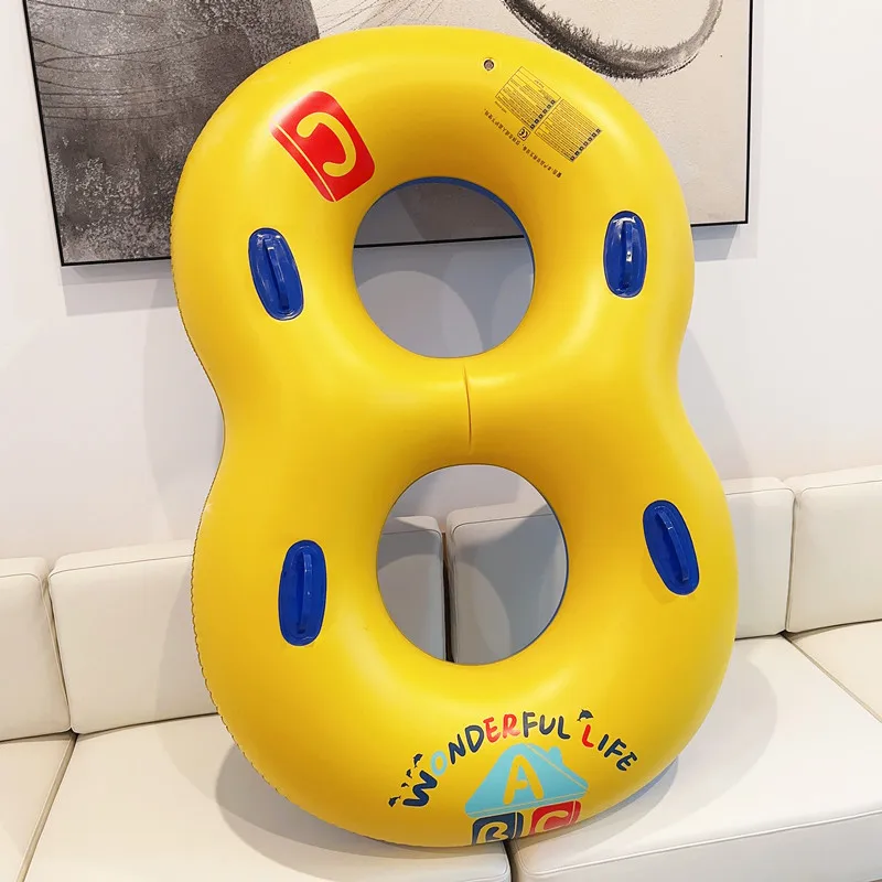 Extra Thick Double Figure 8 Swimming Ring - Pool Float