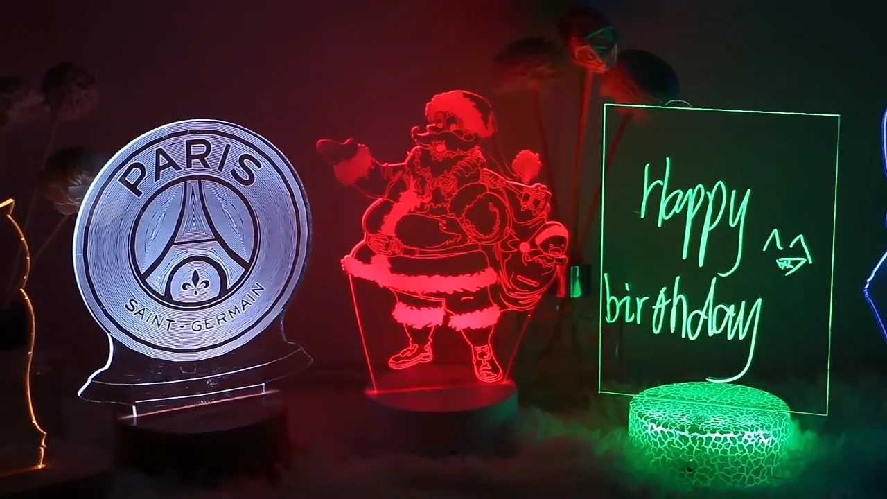 2mm Laser Cut Blanks Cast Acrylic Sheet For Diy Atmosphere Small Night ...