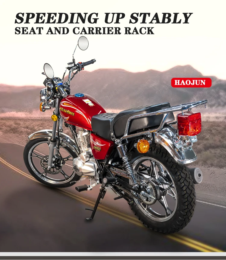 Haojun Custom Motorcycle Moto Bikes Racing Street Gas Other Motorcycle ...