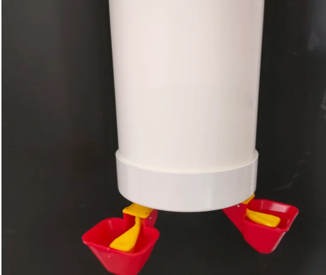 Diy Pvc Pipe Poultry Cylindrical Chicken Waterer With Valve Drinker ...
