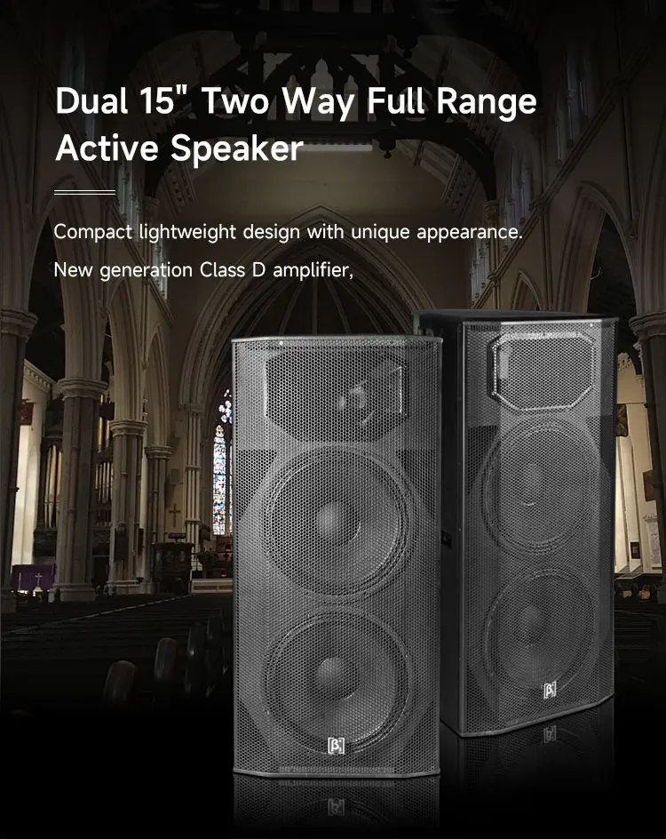 Betathree Tw215a Dual 15" Two Way Full Range Active Speaker - Buy 15 Inch Full Range Speaker ...
