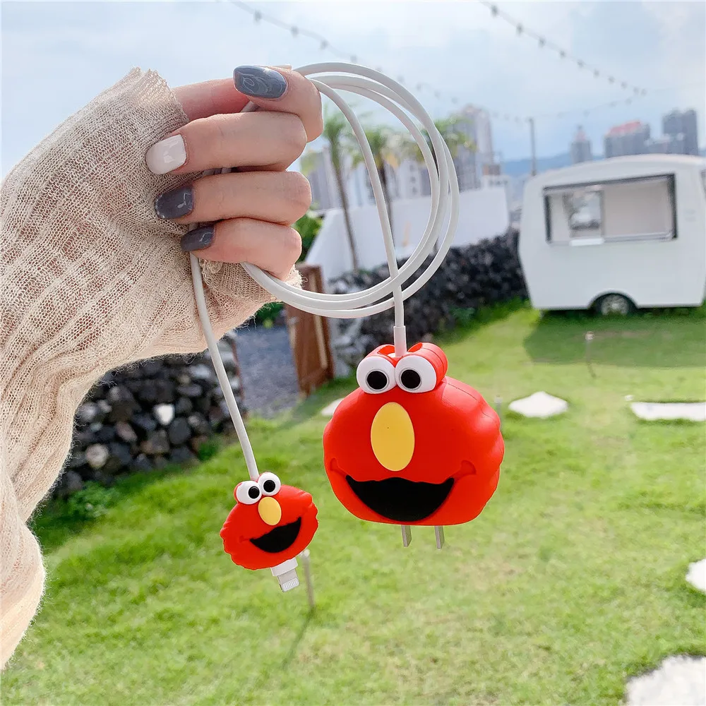 Iphone 18W 20W Charging Cable Protectors - Cute & Eco-friendly