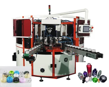 Fully Automatic Screen Printer With Uv Drying System For Bottles Tubes ...