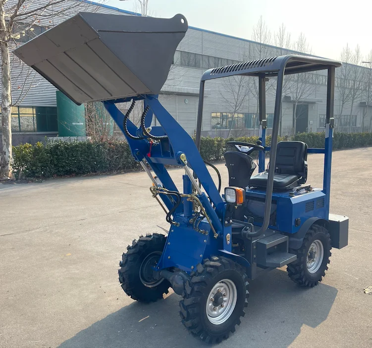Electric Wheelloader Aolite 604 400 Kg 4 Wheel Drive Battery Operated ...