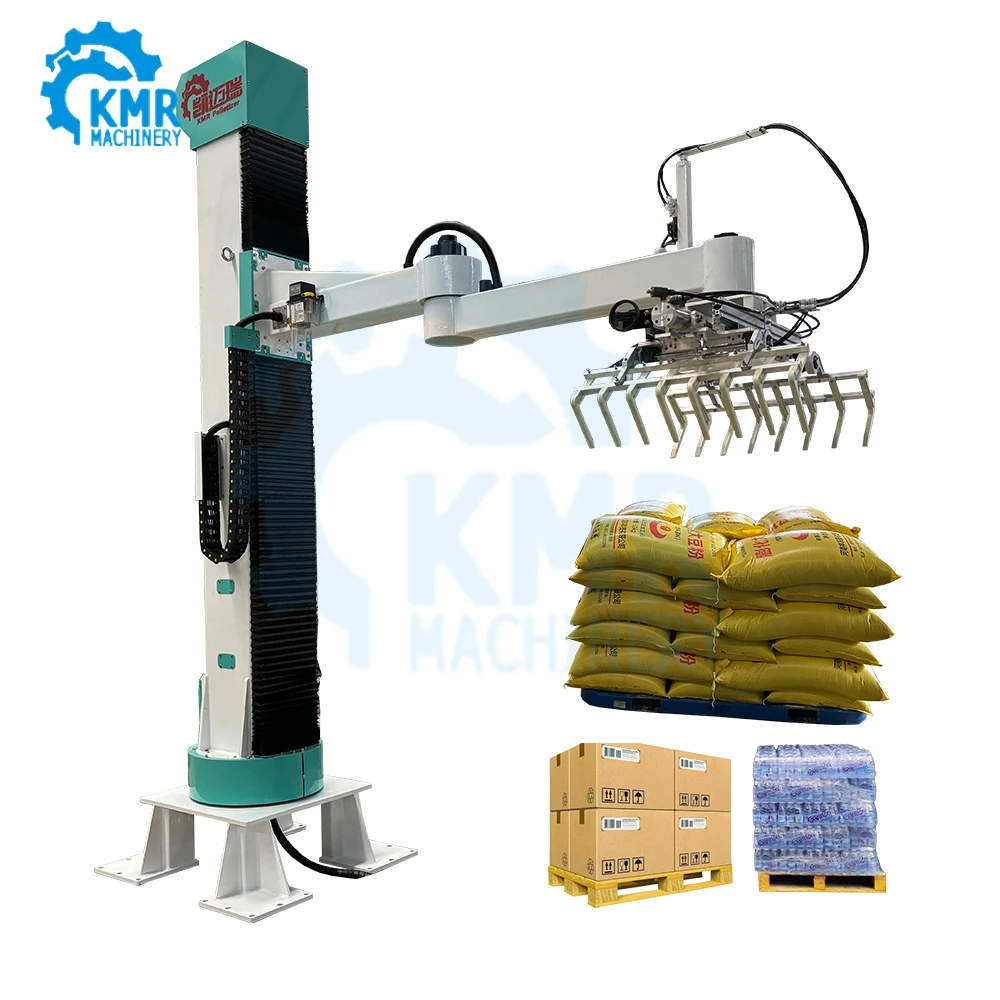 Automatic Column Palletizer for Bags, Boxes, Cartons Palletizing System ...