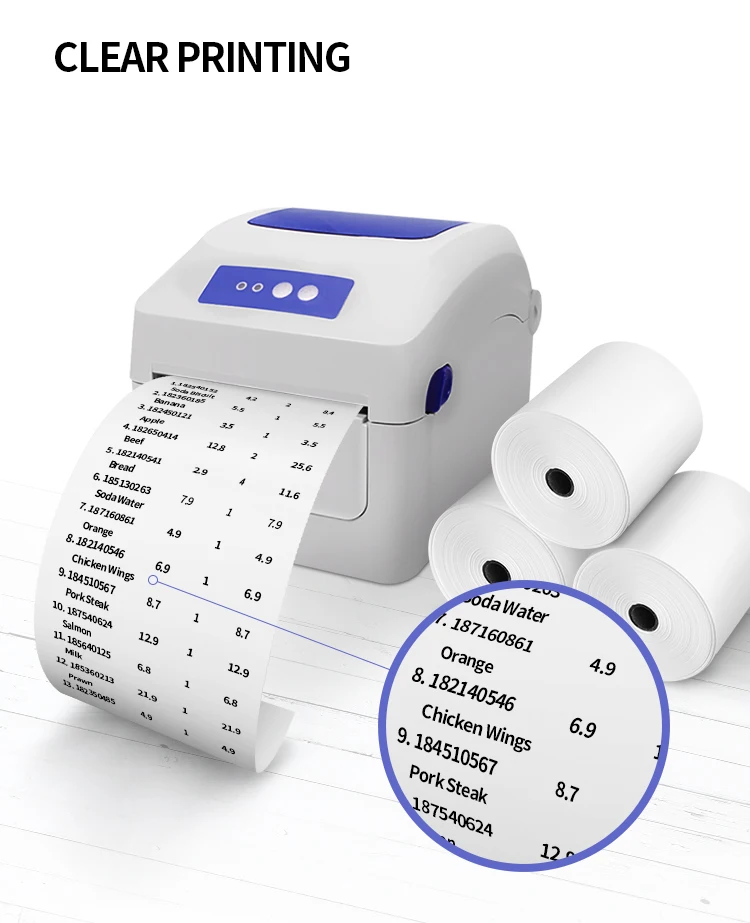 57mm POS Terminal Cash Register Paper - Thermal Roll