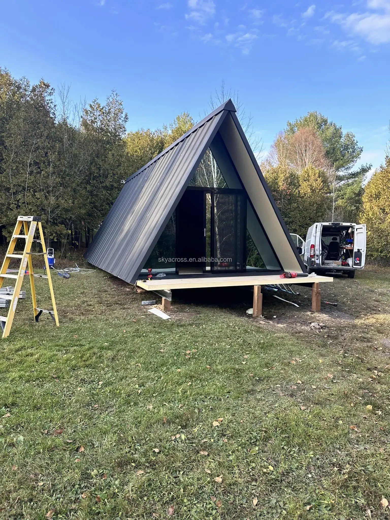 Modular Prefab Glass Houses - Modern Luxury & Moisture-proof