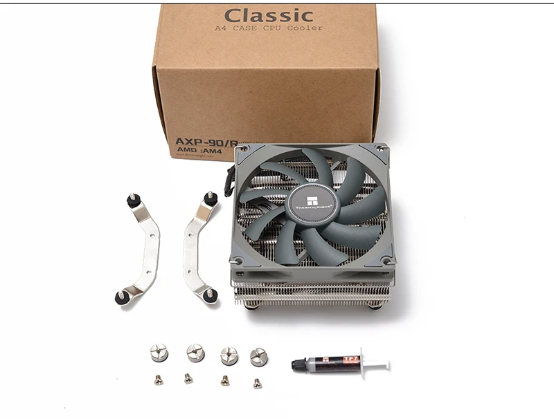 Thermalright AXP90 CPU Cooler - 4 Copper Heatpipes for AMD AM4