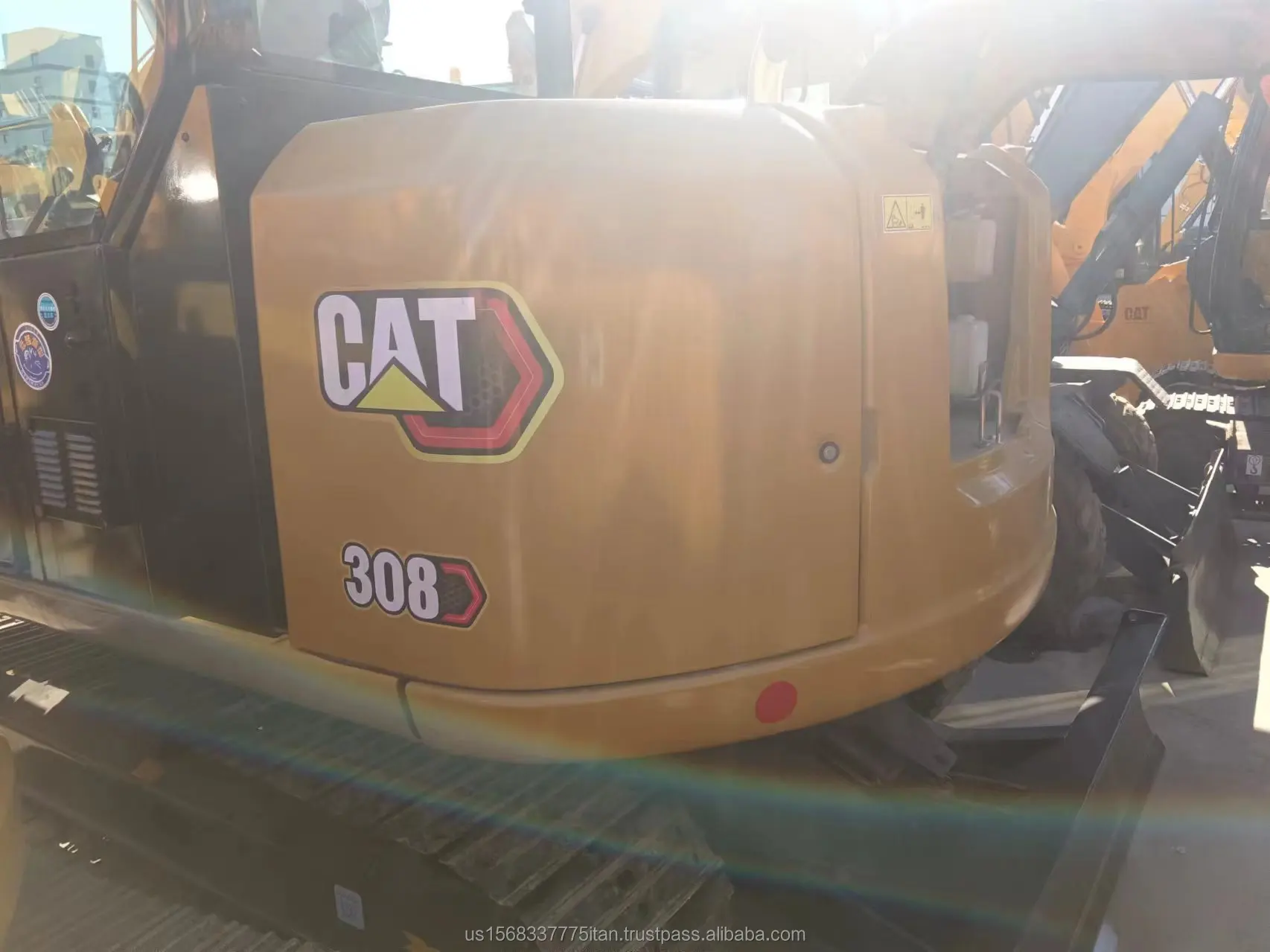 Used Original CAT 308 Excavator 8 Ton Caterpillar 2023 Year Second-hand ...
