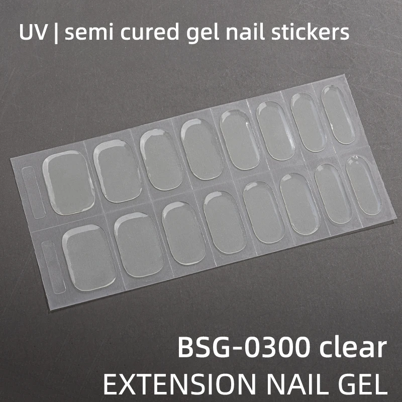 Gel Nail Stickers Decoration Supplies Wholesale Customize Logo Easy ...